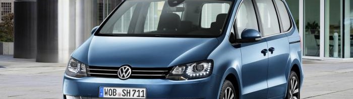 Volkswagen Unveils the Sharan Facelift
