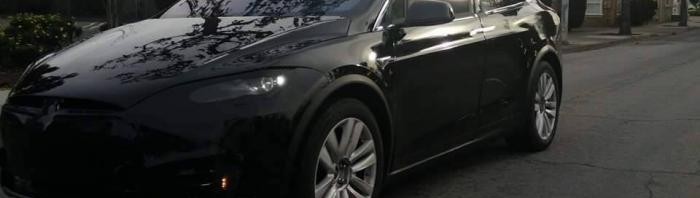 Tesla Model X Caught on Camera