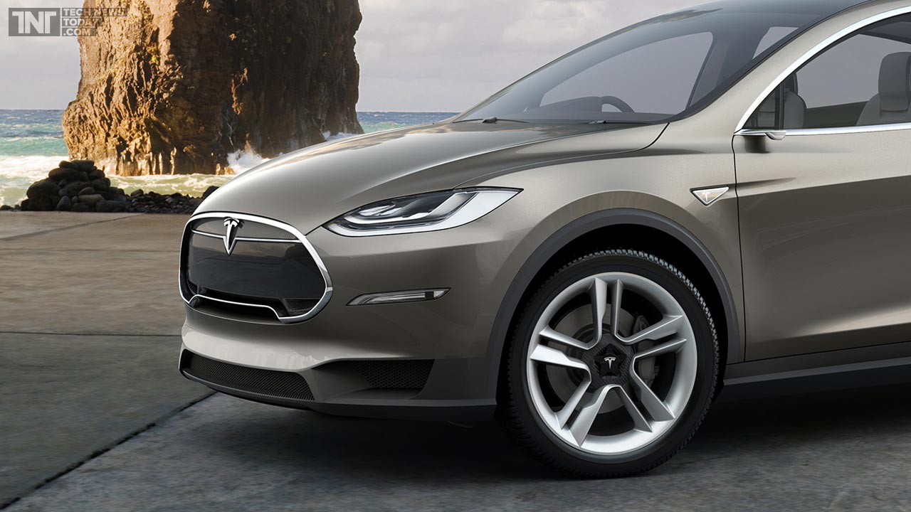 Tesla Launch Model X Electric SUV
