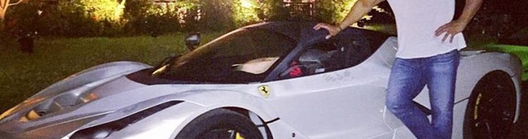 "The Rock" aka Dwayne Johnson Can't Fit Inside LaFerrari