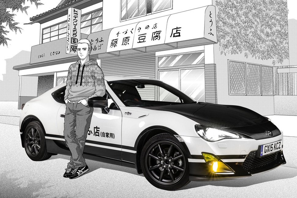 Toyota Shows its admiration for AE86, Makes Initial D GT86 Concept - SpeedLux