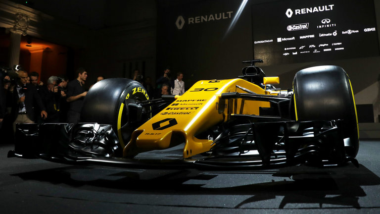 Renault reveal 2017 car the RS17 before new Formula 1 season - SpeedLux